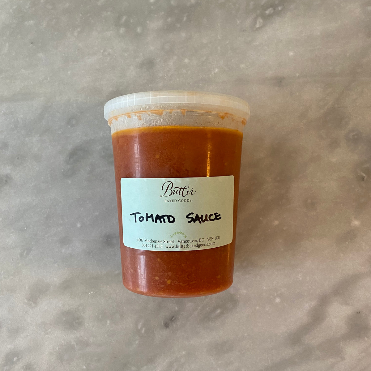 Frozen Tomato Sauce– Butter Baked Goods